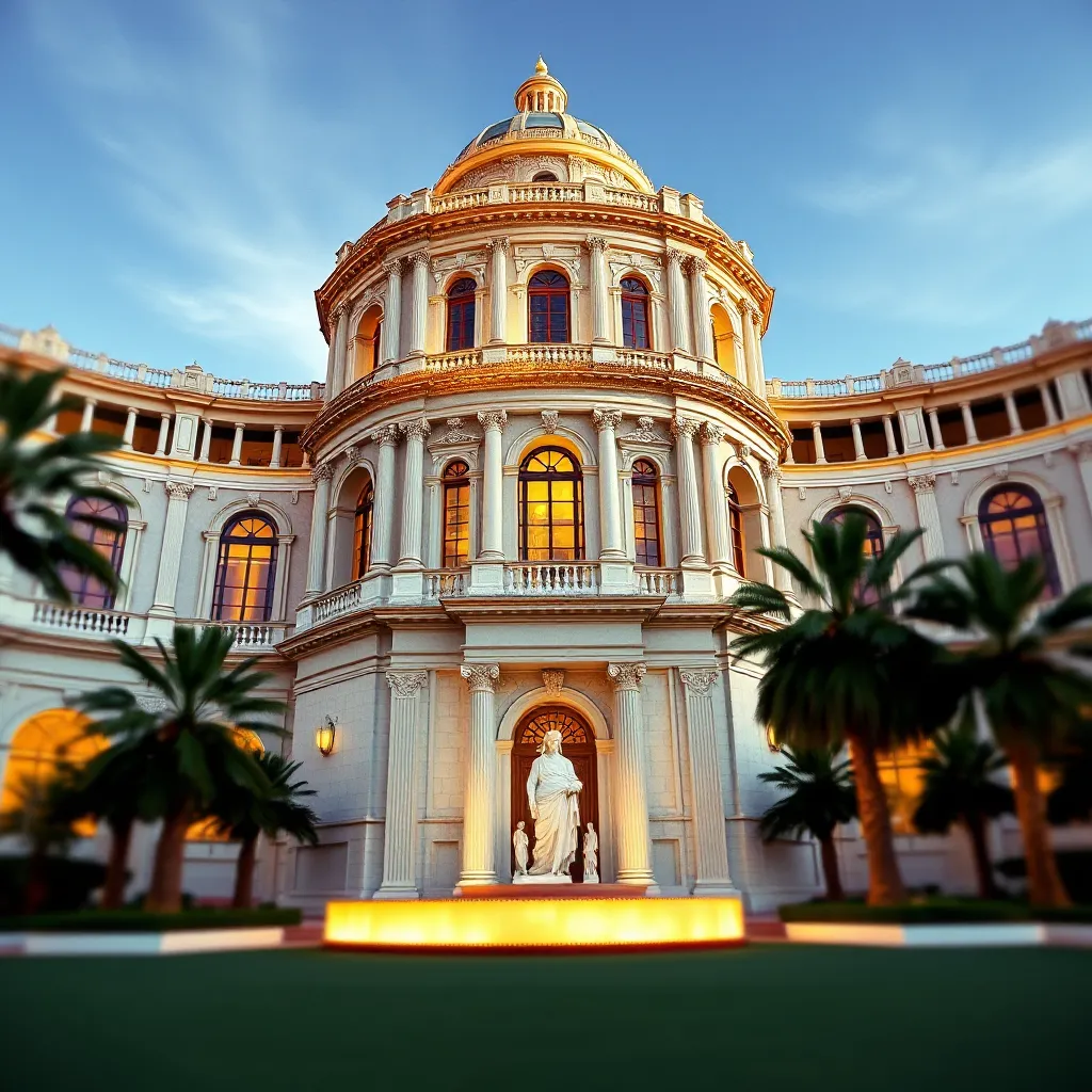 Discovering the Unique Towers of Caesars Palace